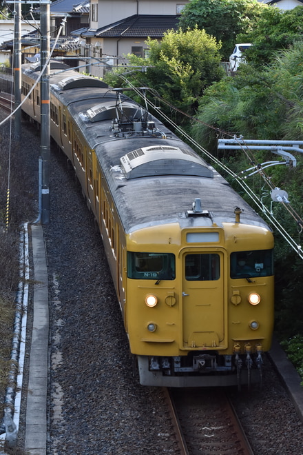 下関総合車両所運用検修センター 115系 セキN19編成 の写真 |鉄道写真投稿サイトTrain-Directory