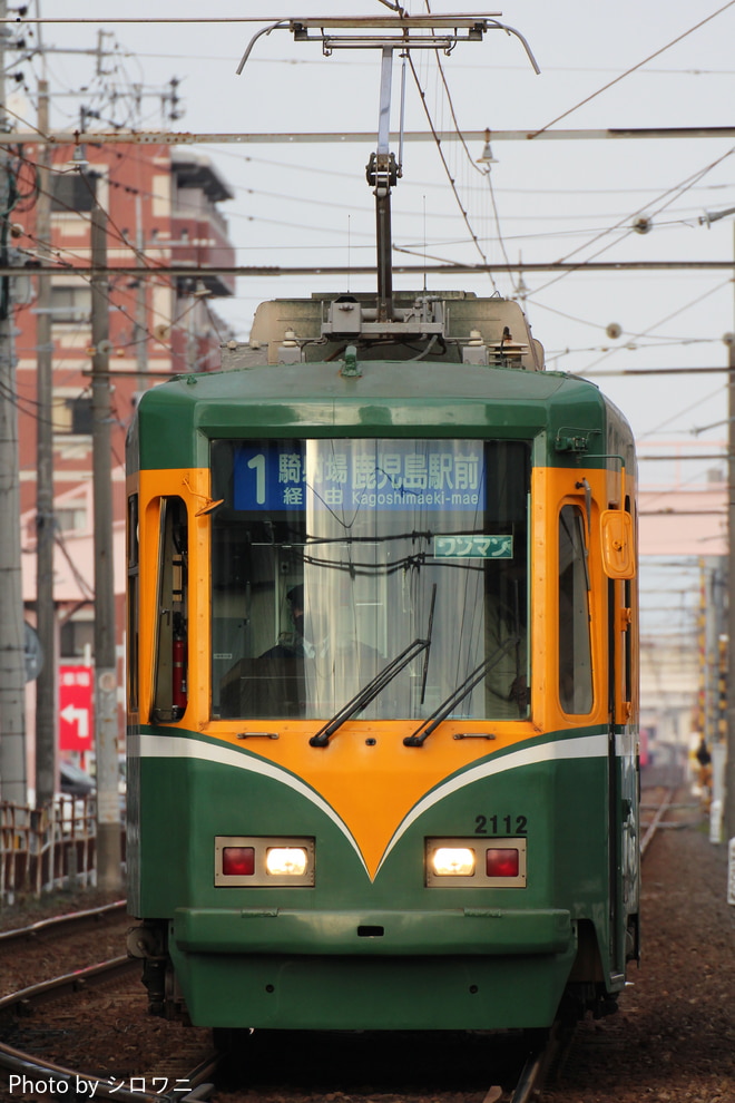 鹿児島市交通局 2110形 2112号 の写真 |鉄道写真投稿サイトTrain-Directory