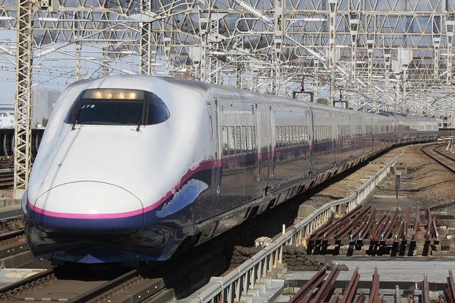新幹線総合車両センター e2系 j75編成 の写真 |鉄道写真投稿サイトTrain-Directory
