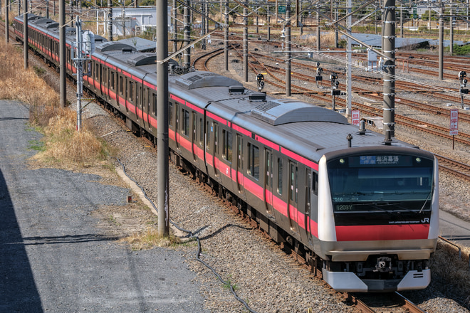京葉車両センター E233系 ケヨ516編成 の写真 |鉄道写真投稿サイトTrain-Directory