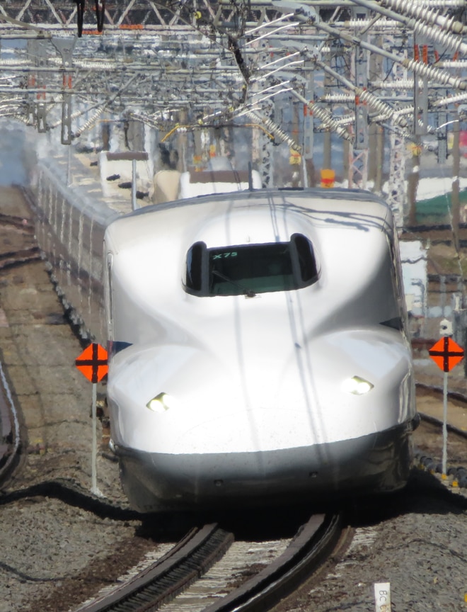 大井車両基地 N700系 X75編成 の写真 |鉄道写真投稿サイトTrain-Directory