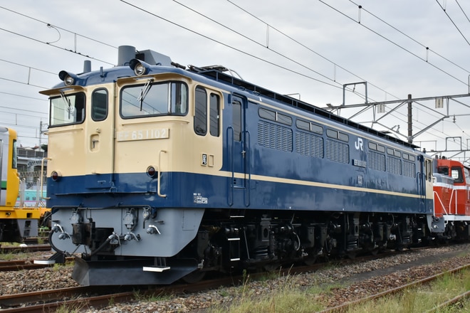 尾久車両センター EF65 1102 の写真 |鉄道写真投稿サイトTrain-Directory