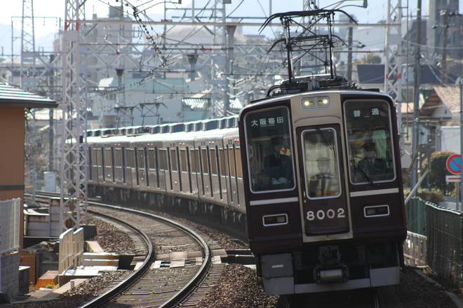 西宮車庫 8000系 8002F の写真 |鉄道写真投稿サイトTrain-Directory
