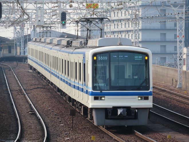 光明池車庫 5000系 5509F の写真 |鉄道写真投稿サイトTrain-Directory