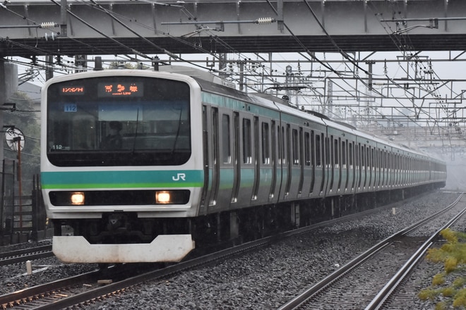 松戸車両センター本区 E231系 マト112編成 の写真 |鉄道写真投稿サイトTrain-Directory