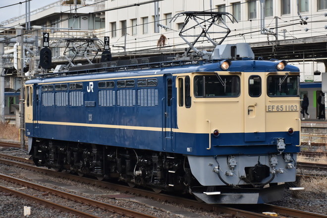 尾久車両センター EF65 EF65-1103 の写真 |鉄道写真投稿サイトTrain-Directory