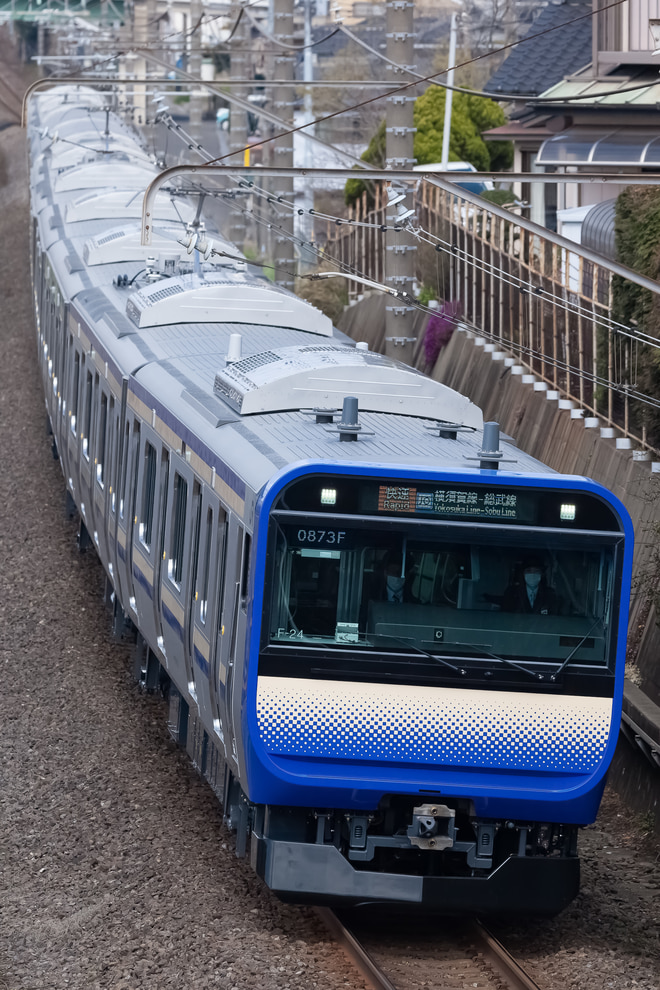 E235系 クラF-24編成 の写真 |鉄道写真投稿サイトTrain-Directory