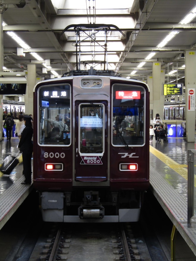 西宮車庫 8000系 8000F の写真 |鉄道写真投稿サイトTrain-Directory