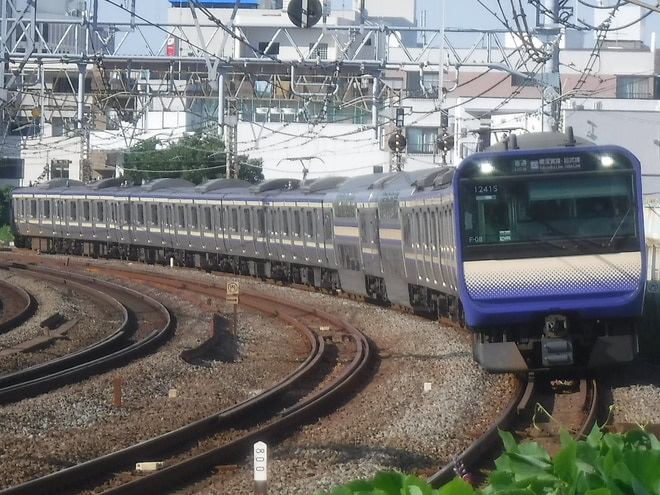 鎌倉車両センター本所 E235系 クラF-08編成 の写真 |鉄道写真投稿サイトTrain-Directory