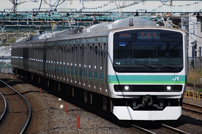 松戸車両センター本区 e231系 マト104編成 の写真 |鉄道写真投稿サイトTrain-Directory