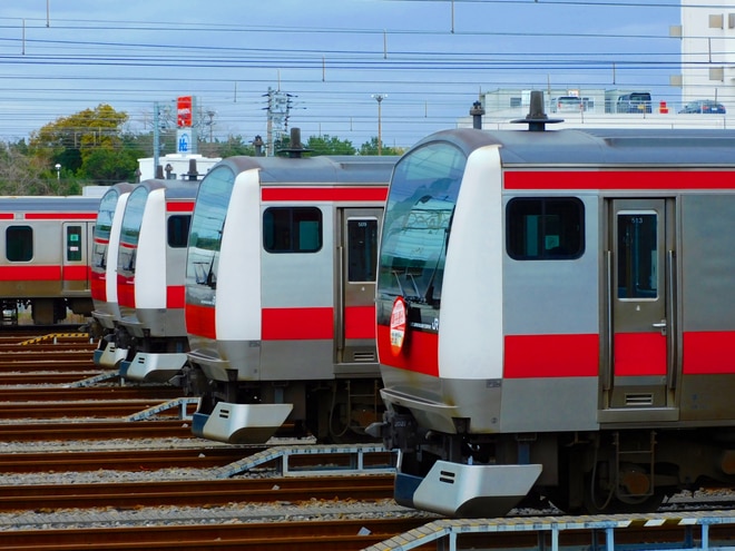 京葉車両センター E233系 ケヨ513 の写真 |鉄道写真投稿サイトTrain-Directory