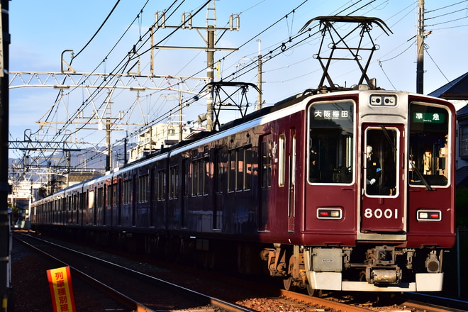西宮車庫 8000系 8001F の写真 |鉄道写真投稿サイトTrain-Directory