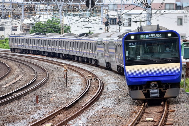 鎌倉車両センター本所 E235系 クラF-11編成 の写真 |鉄道写真投稿サイトTrain-Directory