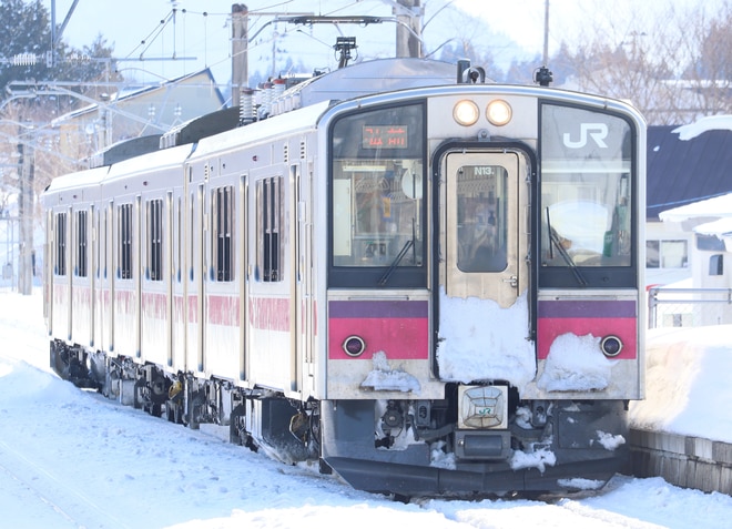 秋田総合車両センター 701系 N13編成 の写真 |鉄道写真投稿サイトTrain-Directory