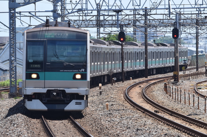 松戸車両センター本区 E233系 マト12編成 の写真 |鉄道写真投稿サイトTrain-Directory