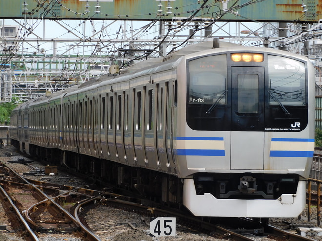 鎌倉車両センター本所 E217系 クラY-113編成 の写真 |鉄道写真投稿サイトTrain-Directory