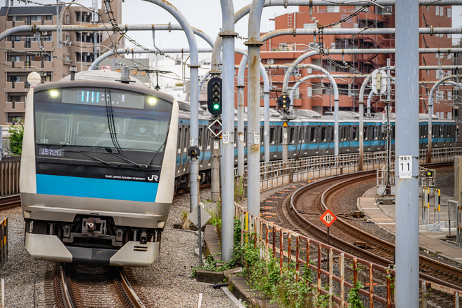 さいたま車両センター E233系 サイ102編成 の写真 |鉄道写真投稿サイトTrain-Directory