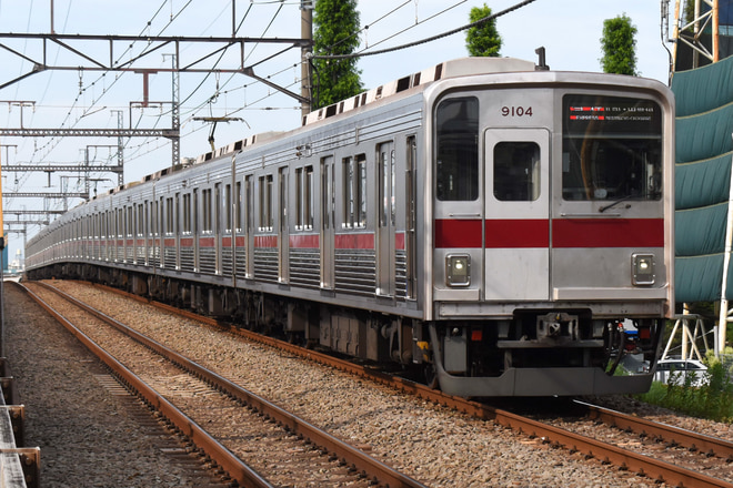 森林公園検修区 9000系 9104F の写真 |鉄道写真投稿サイトTrain-Directory