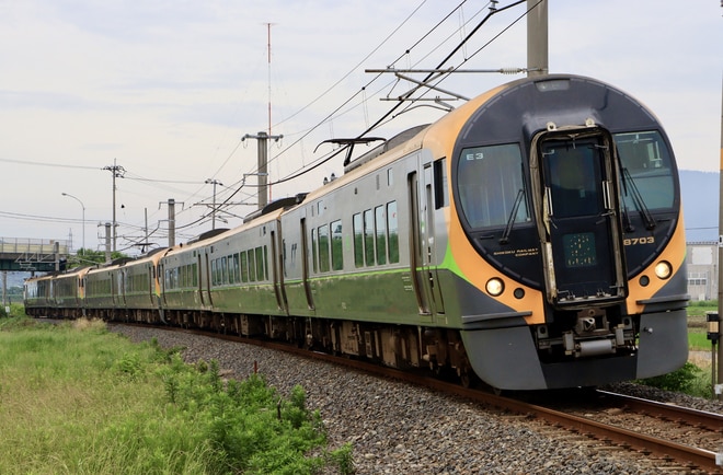 松山運転所 8700系 E3編成 の写真 |鉄道写真投稿サイトTrain-Directory