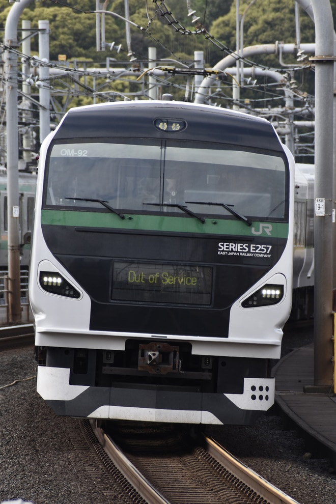 大宮総合車両センター本区 257系 OM-92 の写真 |鉄道写真投稿サイトTrain-Directory