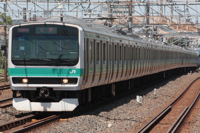 松戸車両センター我孫子派出所 E231系 マト110編成 の写真 |鉄道写真投稿サイトTrain-Directory
