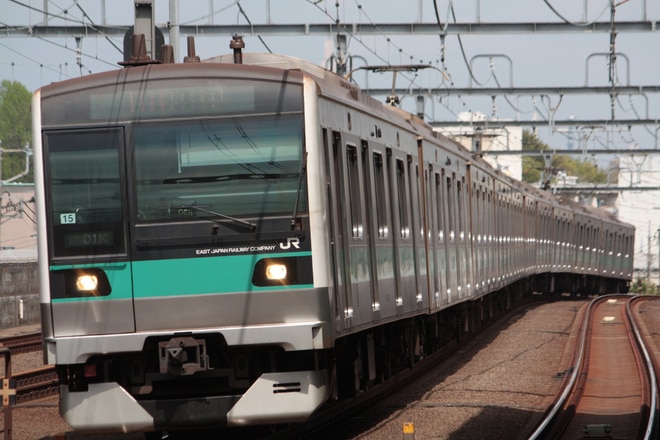 松戸車両センター本区 E233系 マト9編成 の写真 |鉄道写真投稿サイトTrain-Directory