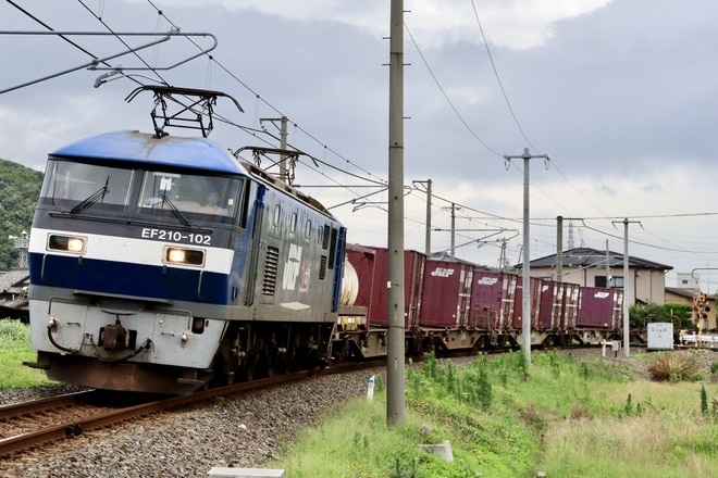 岡山機関区 EF210 102 の写真 |鉄道写真投稿サイトTrain-Directory