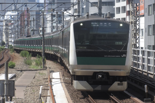 川越車両センター E233系 ハエ124編成 の写真 |鉄道写真投稿サイトTrain-Directory
