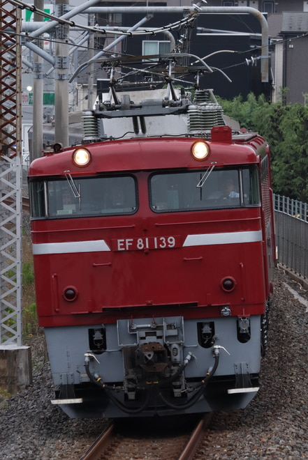 尾久車両センター EF81 139 の写真 |鉄道写真投稿サイトTrain-Directory