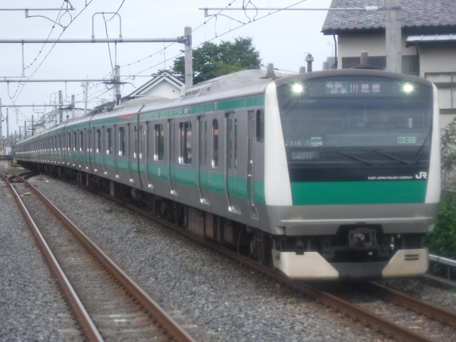 川越車両センター E233系 ハエ118編成 の写真 |鉄道写真投稿サイトTrain-Directory
