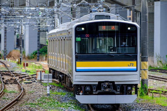 鎌倉車両センター中原支所 205系 ナハT17編成 の写真 |鉄道写真投稿サイトTrain-Directory