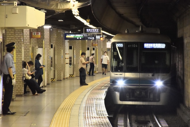深川検車区 07系 07-104F の写真 |鉄道写真投稿サイトTrain-Directory