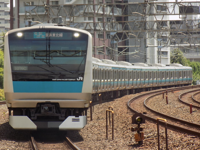 浦和電車区 233系 ウラ163編成 の写真 |鉄道写真投稿サイトTrain-Directory