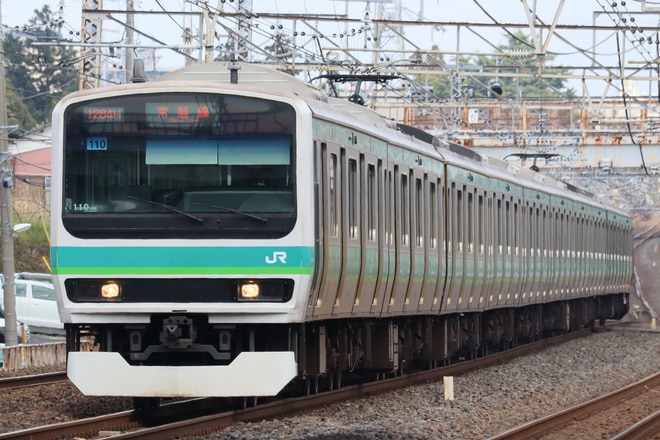 松戸車両センター本区 E231系 マト110編成 の写真 |鉄道写真投稿サイトTrain-Directory