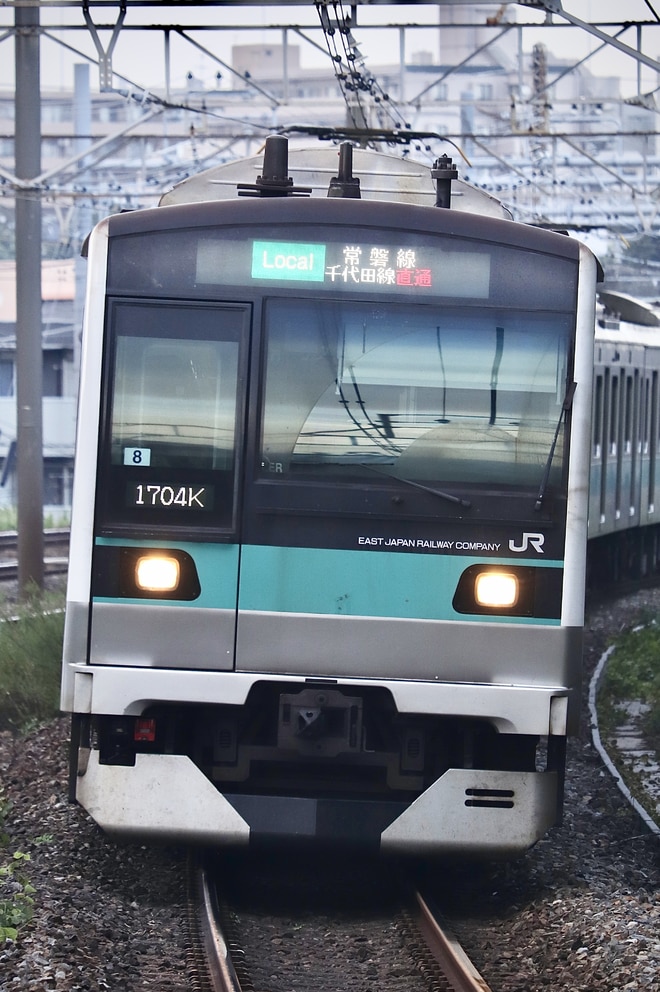 松戸車両センター本区 E233系 マト8編成 の写真 |鉄道写真投稿サイトTrain-Directory