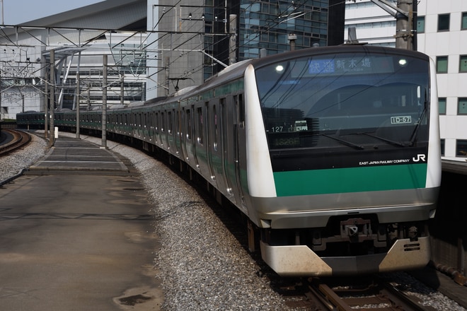 川越車両センター E233系 ハエ127編成 の写真 |鉄道写真投稿サイトTrain-Directory