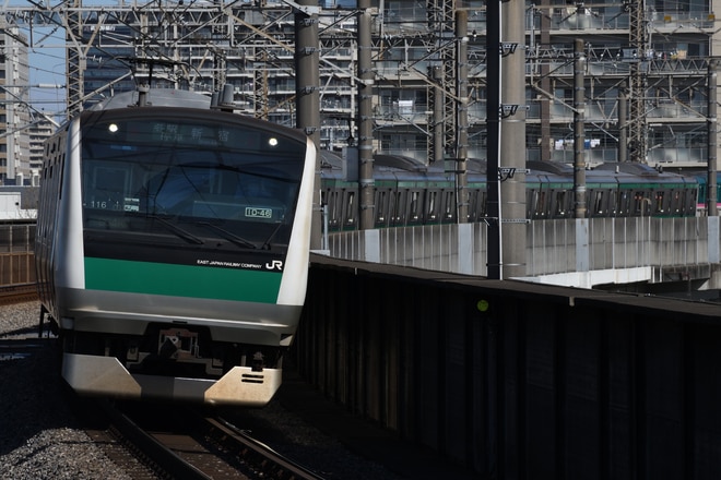 川越車両センター E233系 ハエ116編成 の写真 |鉄道写真投稿サイトTrain-Directory