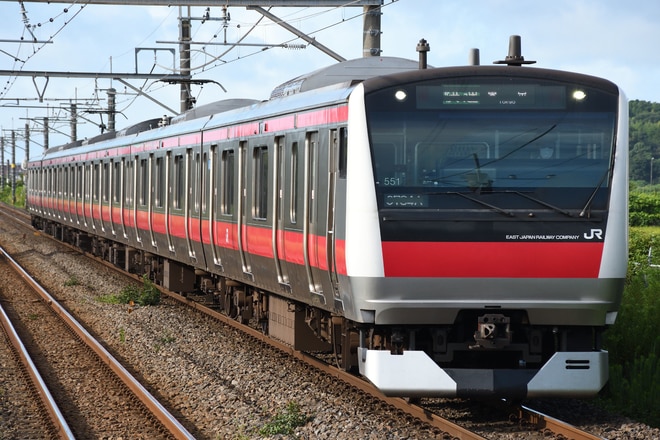 京葉車両センター E233系 ケヨ551編成 の写真 |鉄道写真投稿サイトTrain-Directory