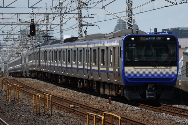 鎌倉車両センター本所 E235系 クラF-05編成 の写真 |鉄道写真投稿サイトTrain-Directory