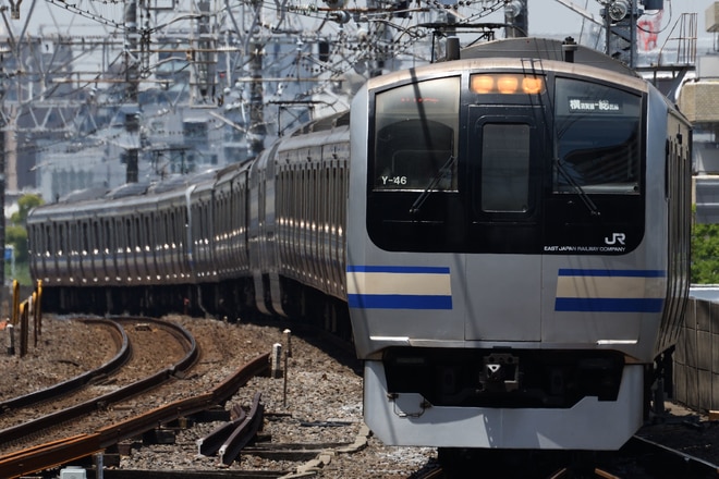 鎌倉車両センター本所 E217系 クラY-46編成 の写真 |鉄道写真投稿サイトTrain-Directory