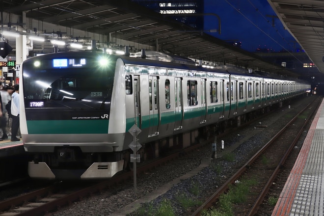 川越車両センター E233系 ハエ128編成 の写真 |鉄道写真投稿サイトTrain-Directory
