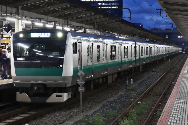 川越車両センター E233系 ハエ113編成 の写真 |鉄道写真投稿サイトTrain-Directory
