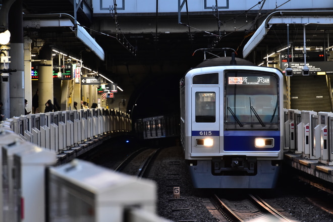 小手指車両基地 6000系 6115F の写真 |鉄道写真投稿サイトTrain-Directory