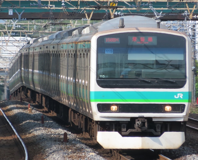 松戸車両センター本区 E231系 マト115編成 の写真 |鉄道写真投稿サイトTrain-Directory