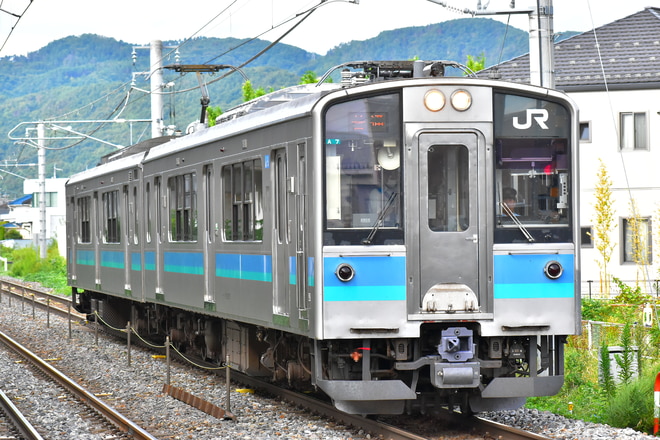 長野総合車両センター E127系 ナノA7編成 の写真 |鉄道写真投稿サイトTrain-Directory