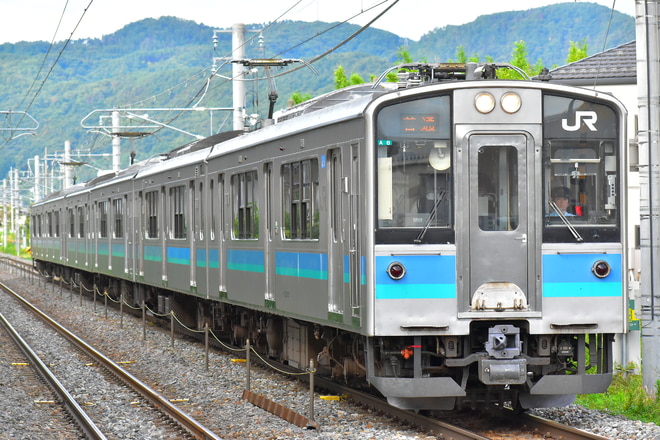 長野総合車両センター E127系 ナノA6編成 の写真 |鉄道写真投稿サイトTrain-Directory