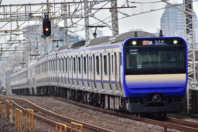 鎌倉車両センター本所 E235系 クラF-22編成 の写真 |鉄道写真投稿サイトTrain-Directory