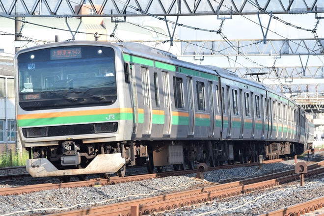 小山車両センター E231系 ヤマU586編成 の写真 |鉄道写真投稿サイトTrain-Directory