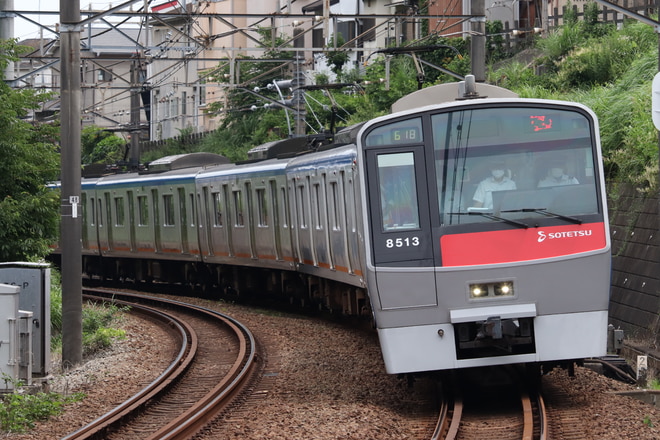 かしわ台車両センター 8000系 8713×10 の写真 |鉄道写真投稿サイトTrain-Directory