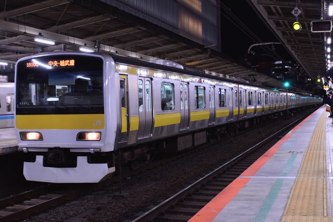 三鷹車両センター E231系 ミツA537編成 の写真 |鉄道写真投稿サイトTrain-Directory